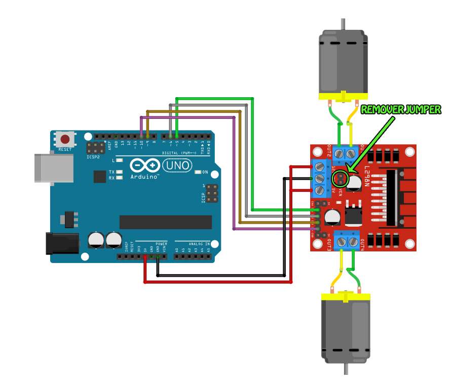 Guia definitivo de uso da Ponte H L298N - Blog Eletrogate