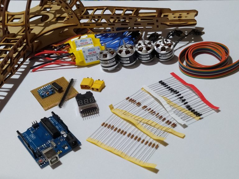 Drone MDF Maker com Arduino - Montagem - Blog Eletrogate