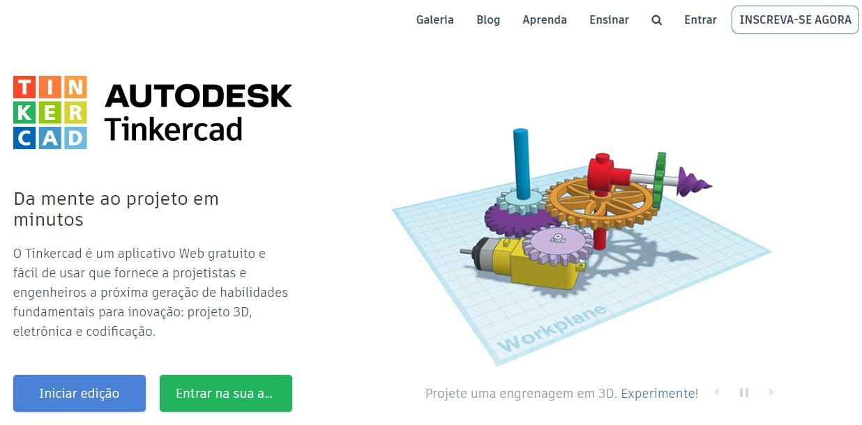 Conheça o Tinkercad - Blog Eletrogate