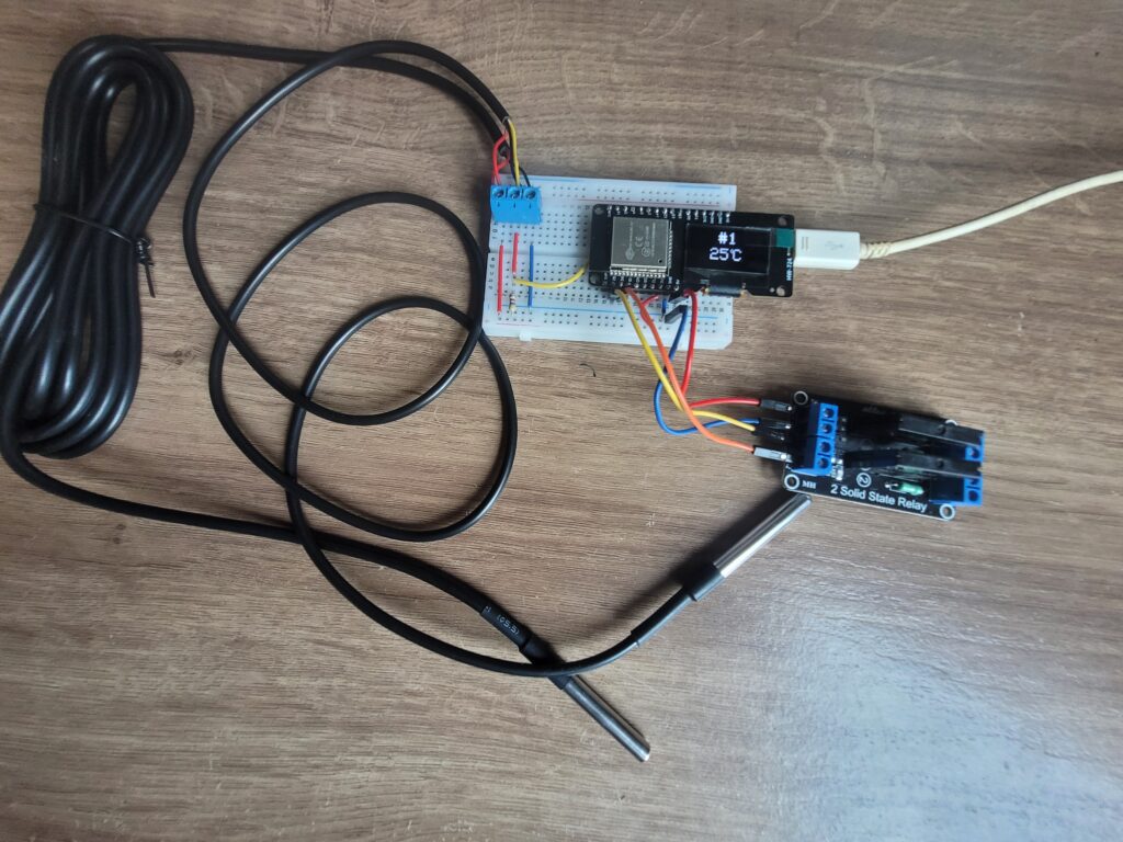 Termostato Digital com DS18B20 e ESP32 - Blog Eletrogate